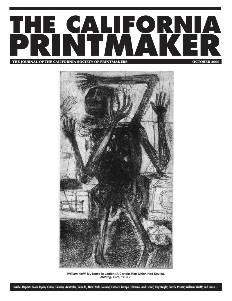 The California Printmaker – California Society of Printmakers